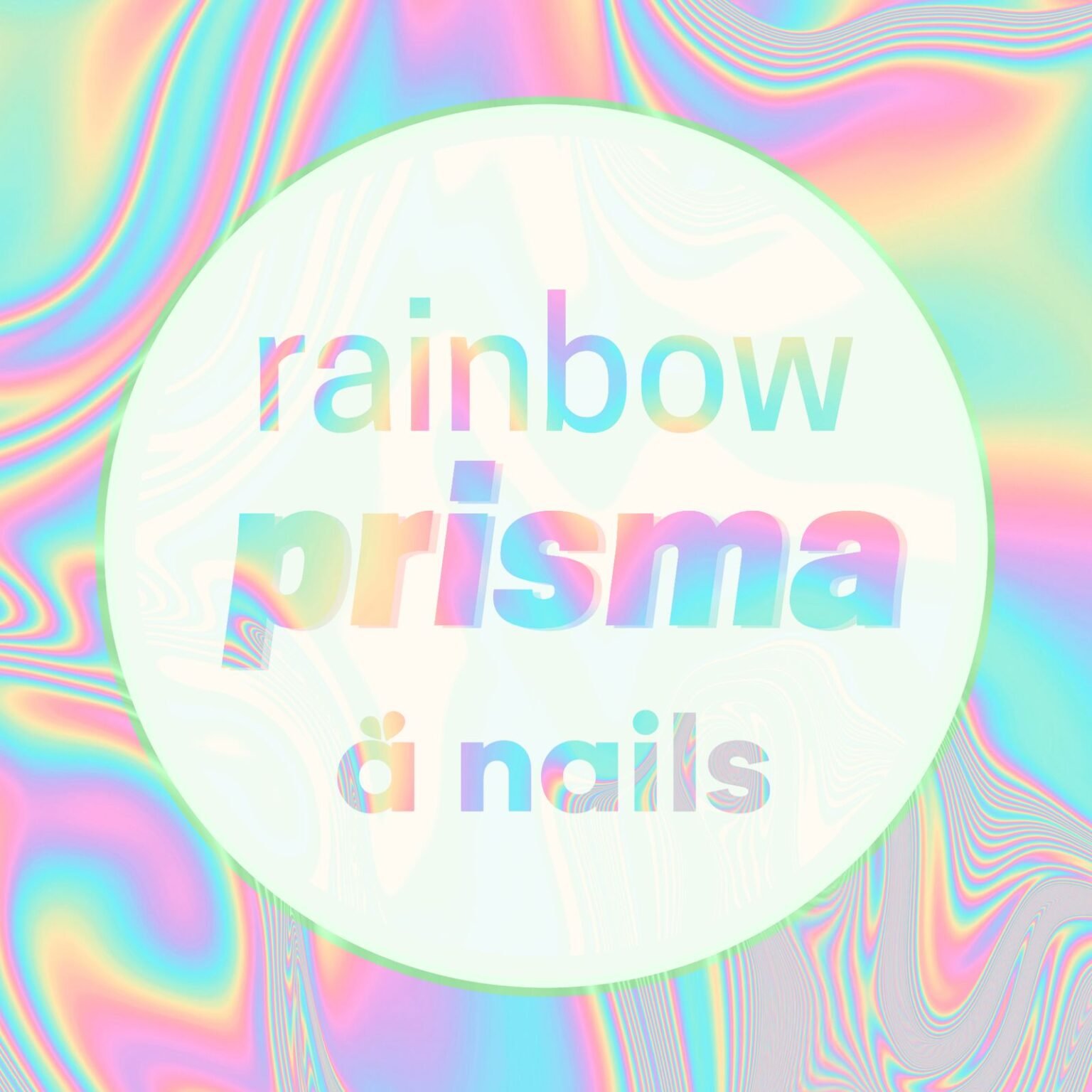 Rainbow Prisma Holográfico – A Nails